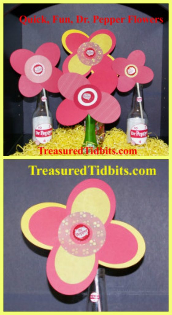 Treasured Tidbits by Tina » Fun, Easy Dr. Pepper Flowers